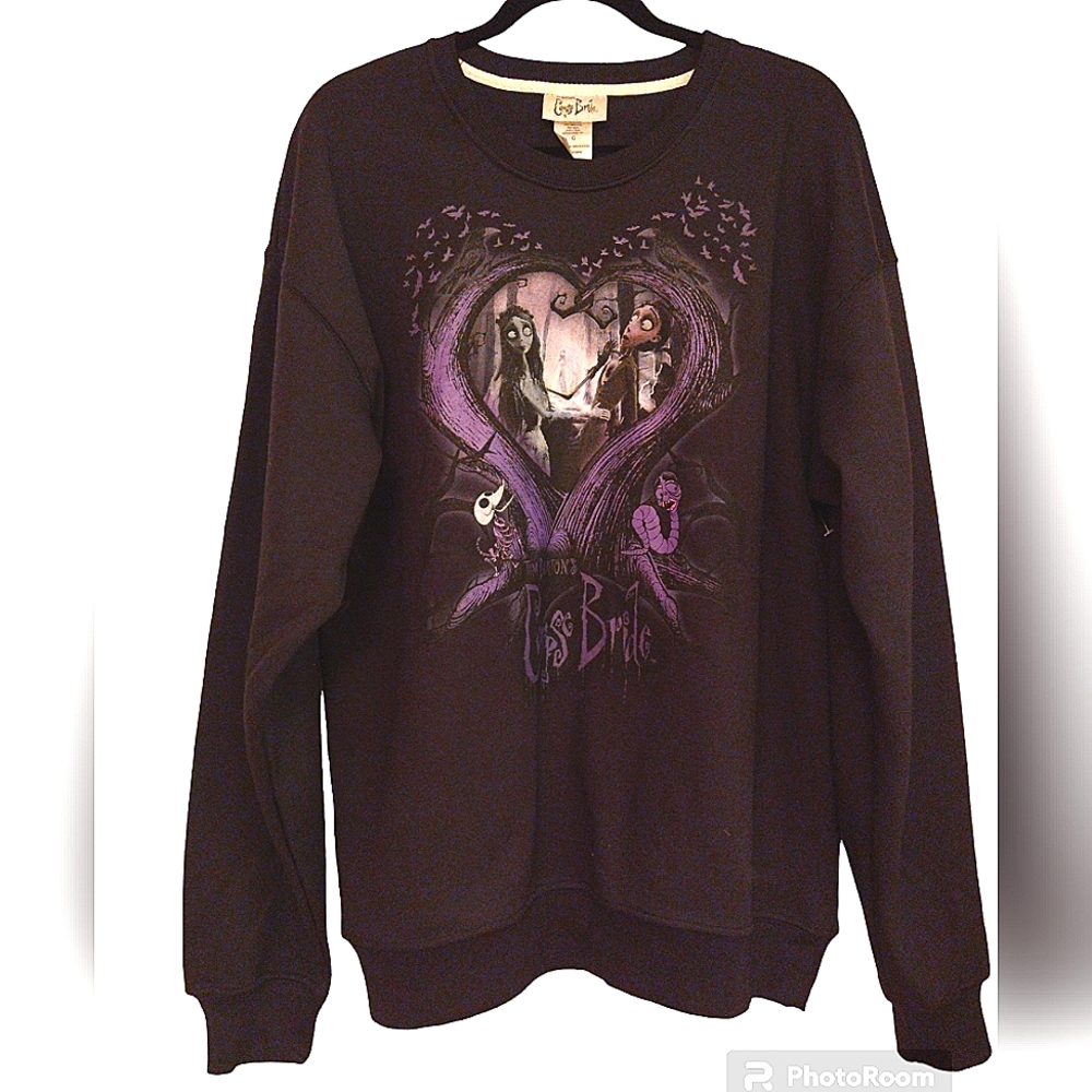 New Disney Corpse Bride Sweatshirt Nightmare Before C… - Gem